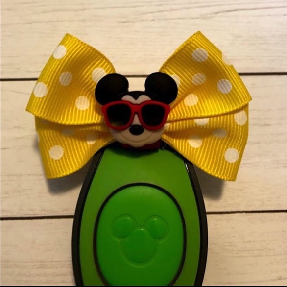 Disney | Accessories | Mickey Mouse Magic Band Bow | Poshmark